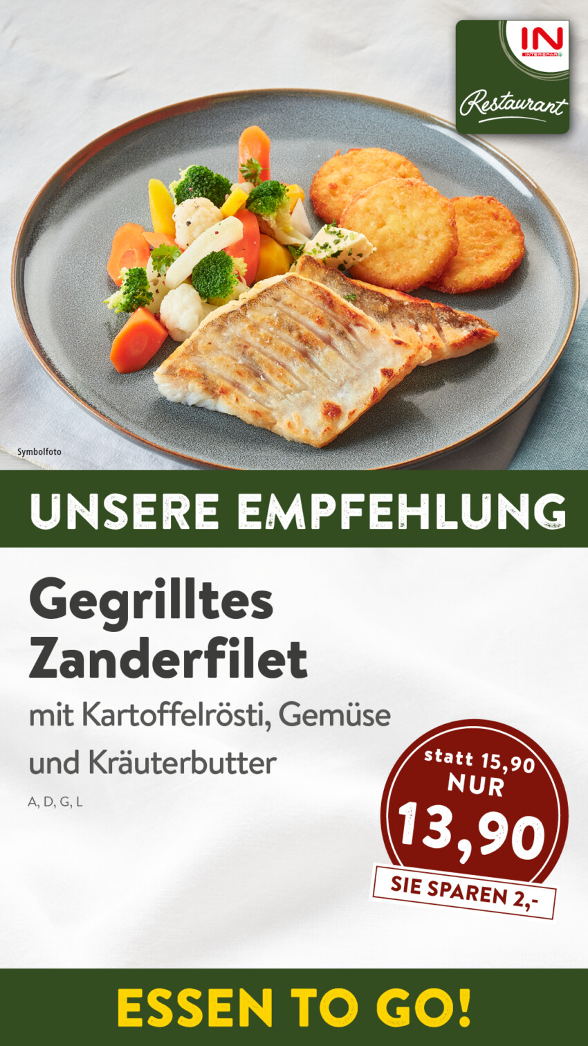 Interspar Restaurant - Täglich frische Menüs | CITYPARK Graz