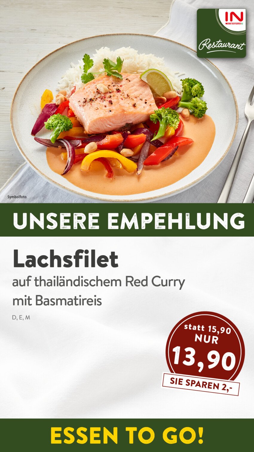 Interspar Restaurant - Täglich frische Menüs | CITYPARK Graz