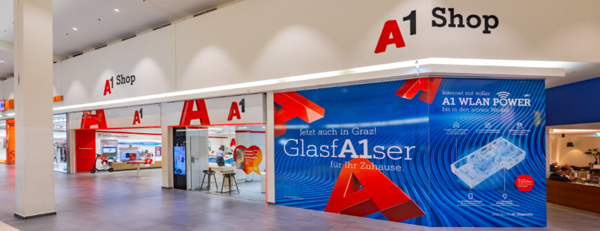 A1 Shop - Mobile & Internet | Shopinfo | CITYPARK Graz